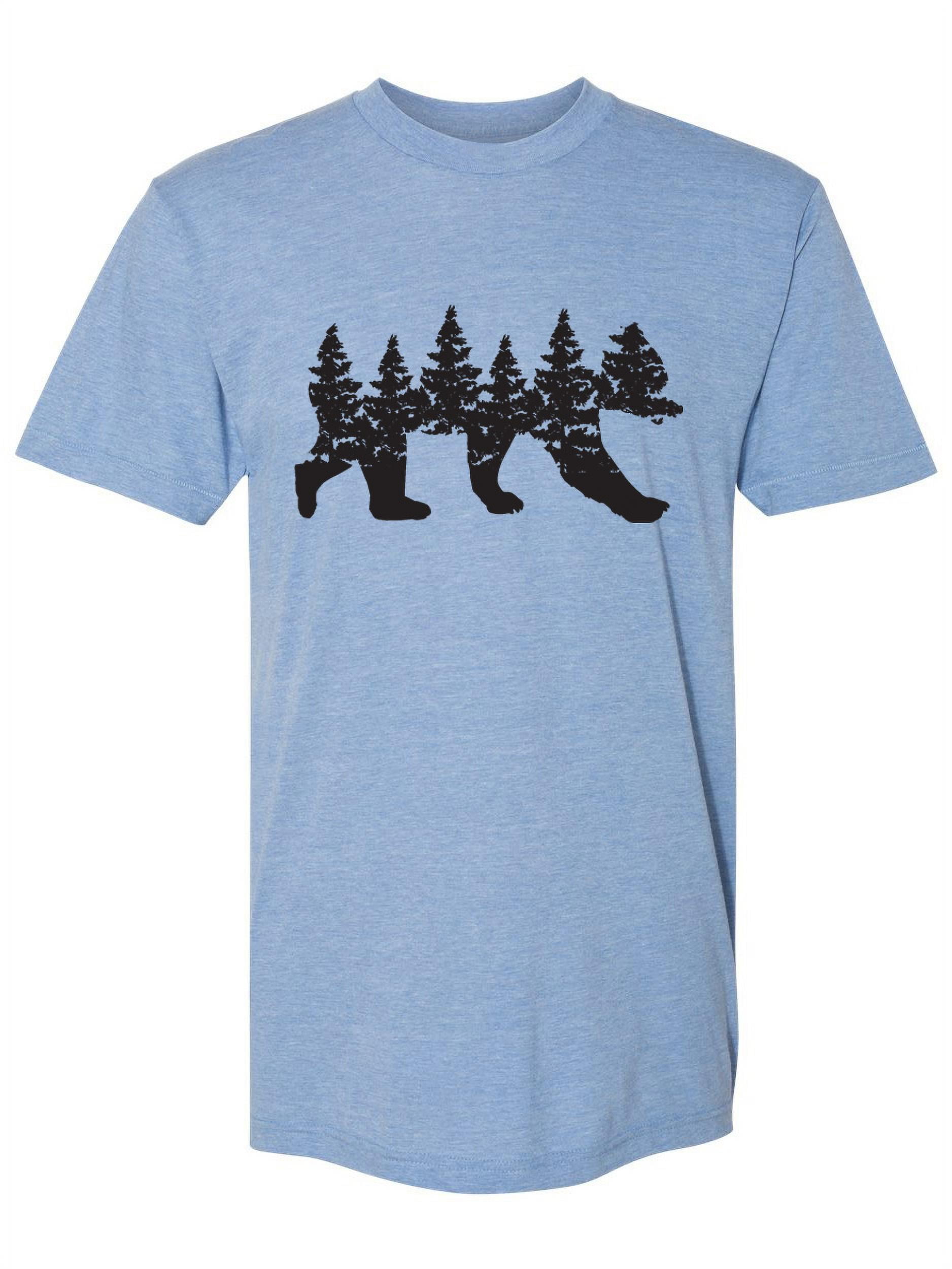 Gravity Outdoor Co. Forest Bear Silhouette Short-Sleeve T-Shirt ...