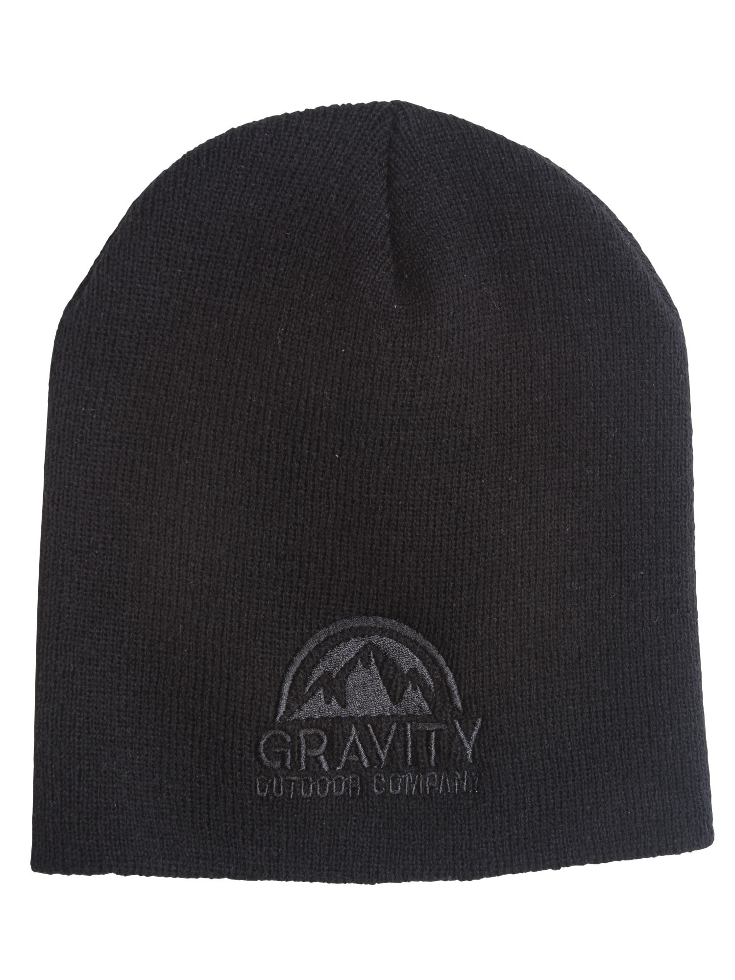 Gravity Outdoor Co. Slouchy Winter Beanie - Blackout - Walmart.com