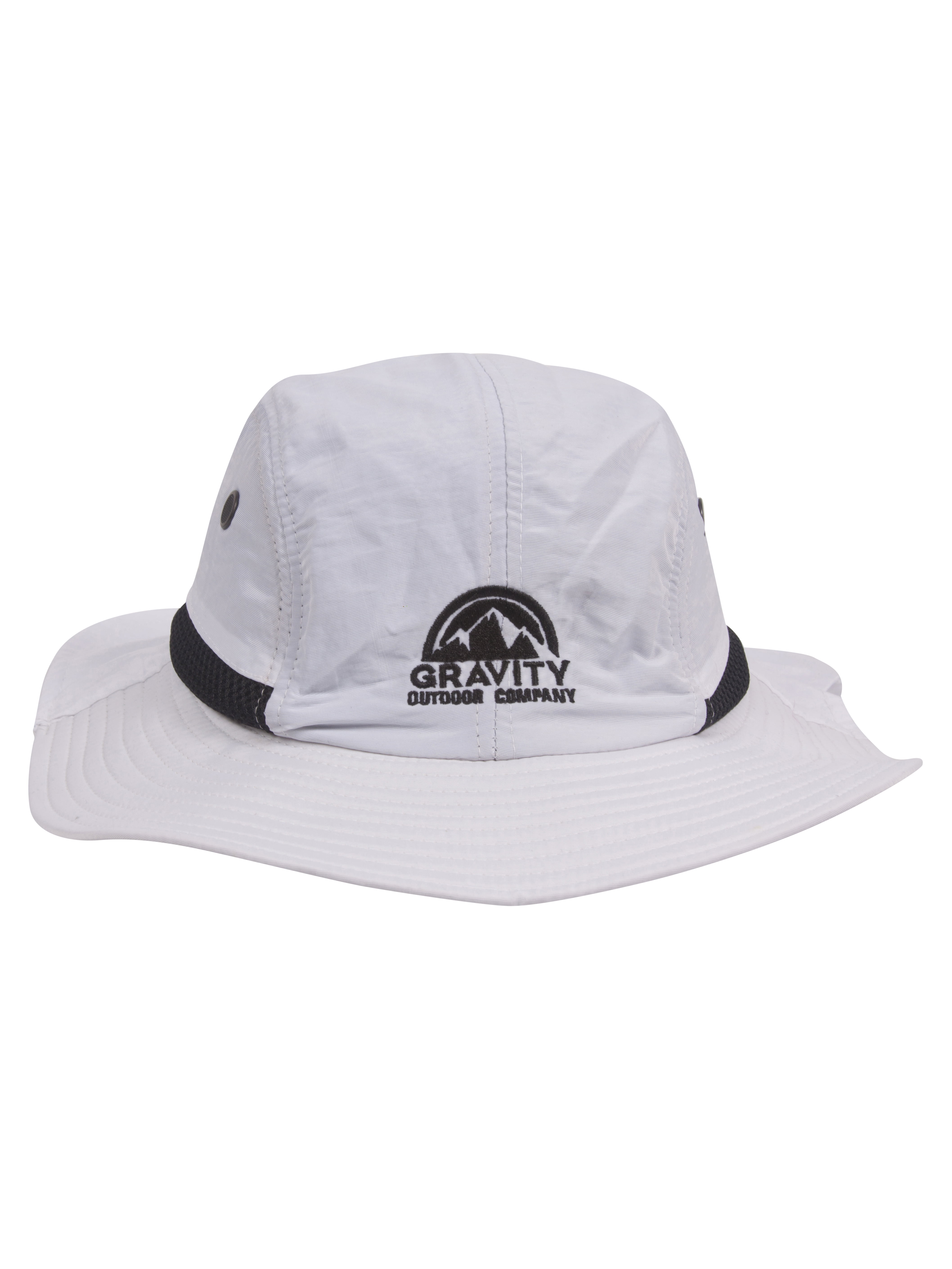 Gravity Outdoor Co. Travelers Flap Cap - White - Walmart.com