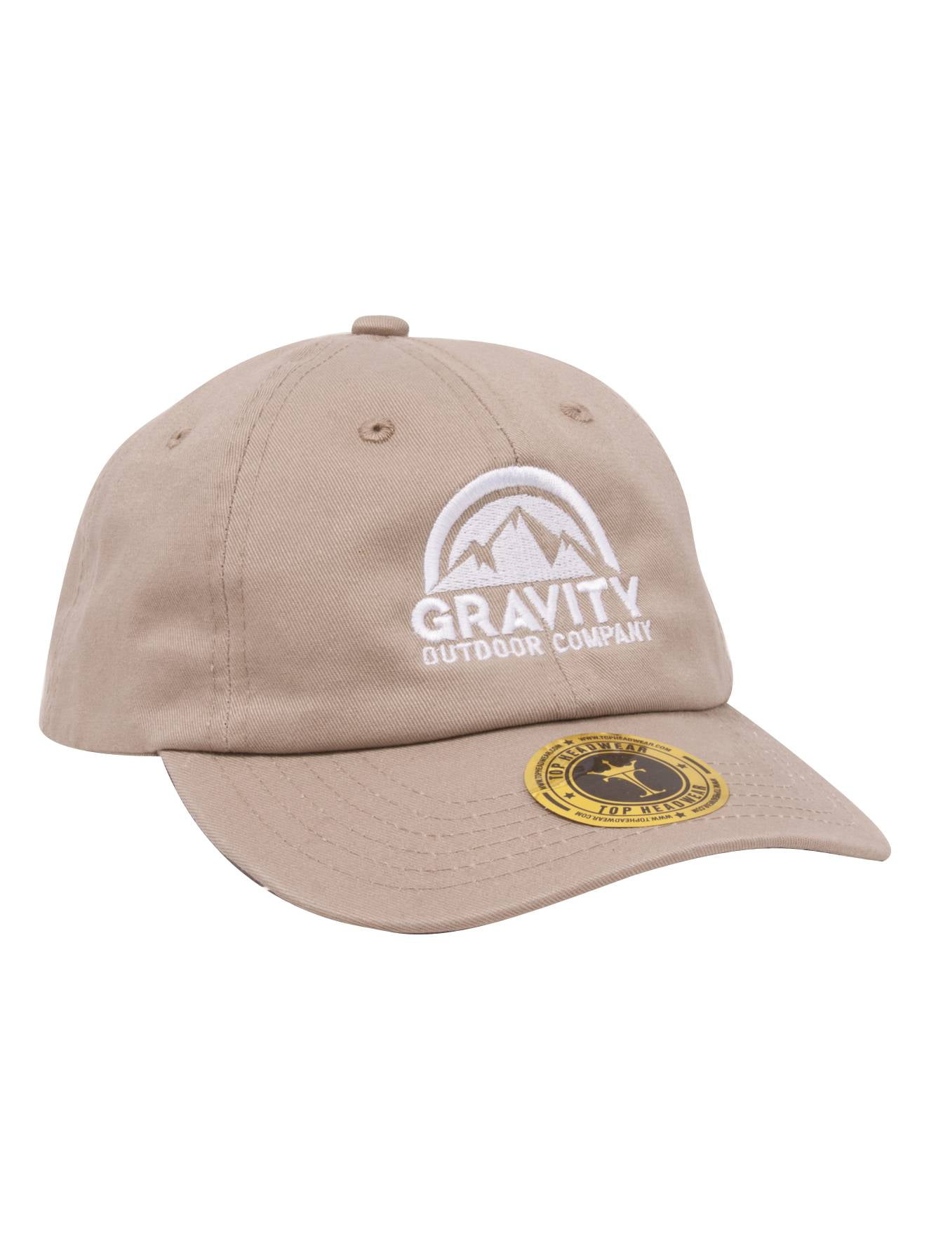 Gravity Outdoor Travelers Unstructured Hat - Khaki/White - Walmart.com