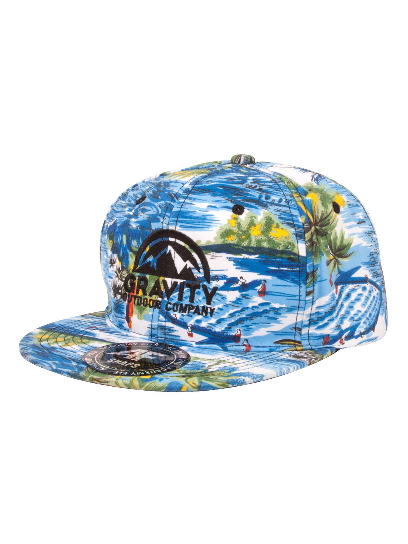 Gravity Outdoor Tropical Adjustable Snapback Hat - Walmart.com
