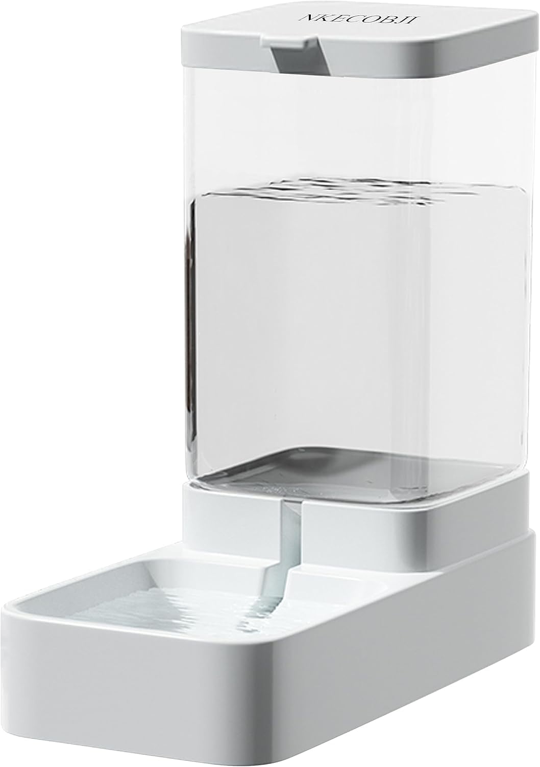 Gravity Pet Feeder and Water Dispenser Set, Automatic Dog Feeder and ...