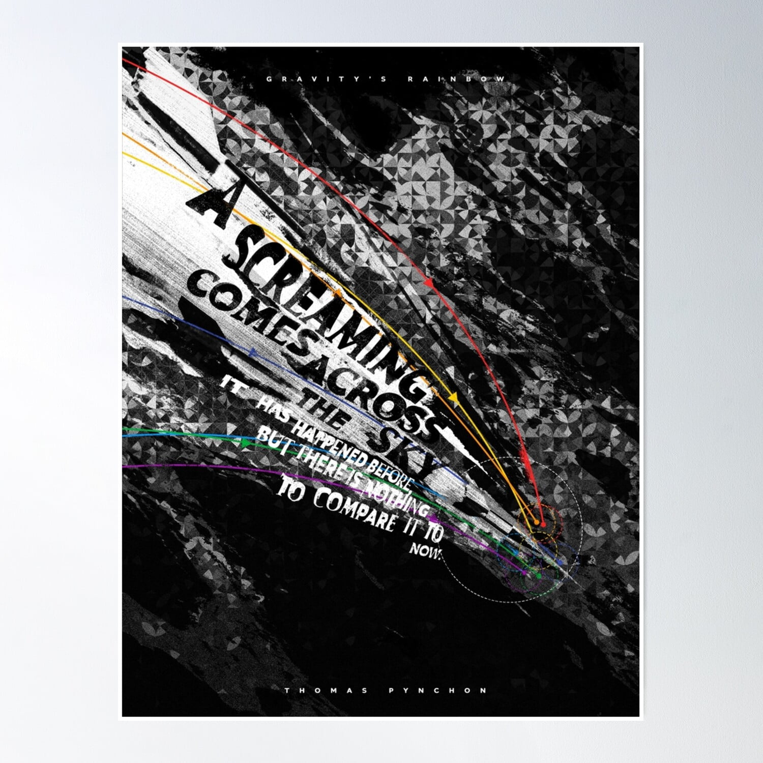 Gravity'S Rainbow - A Screaming Comes Across The Sky Poster Wall Art ...