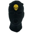 Gravity Threads Alien Head 3-Hole Ski Mask - Black - Walmart.com