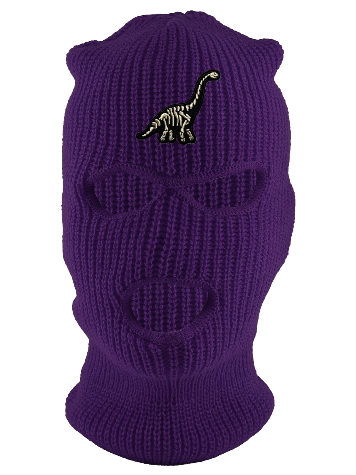 Gravity Threads Brontosaurus Skeleton Ski Mask - Purple - Walmart.com