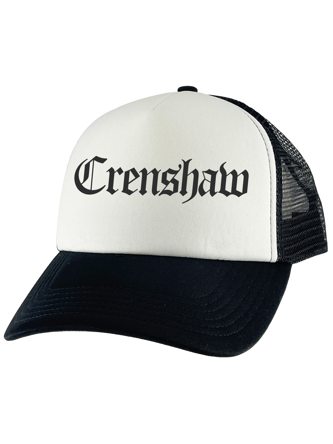 Gravity Threads Crenshaw Old English Trucker Hat - Black/White ...