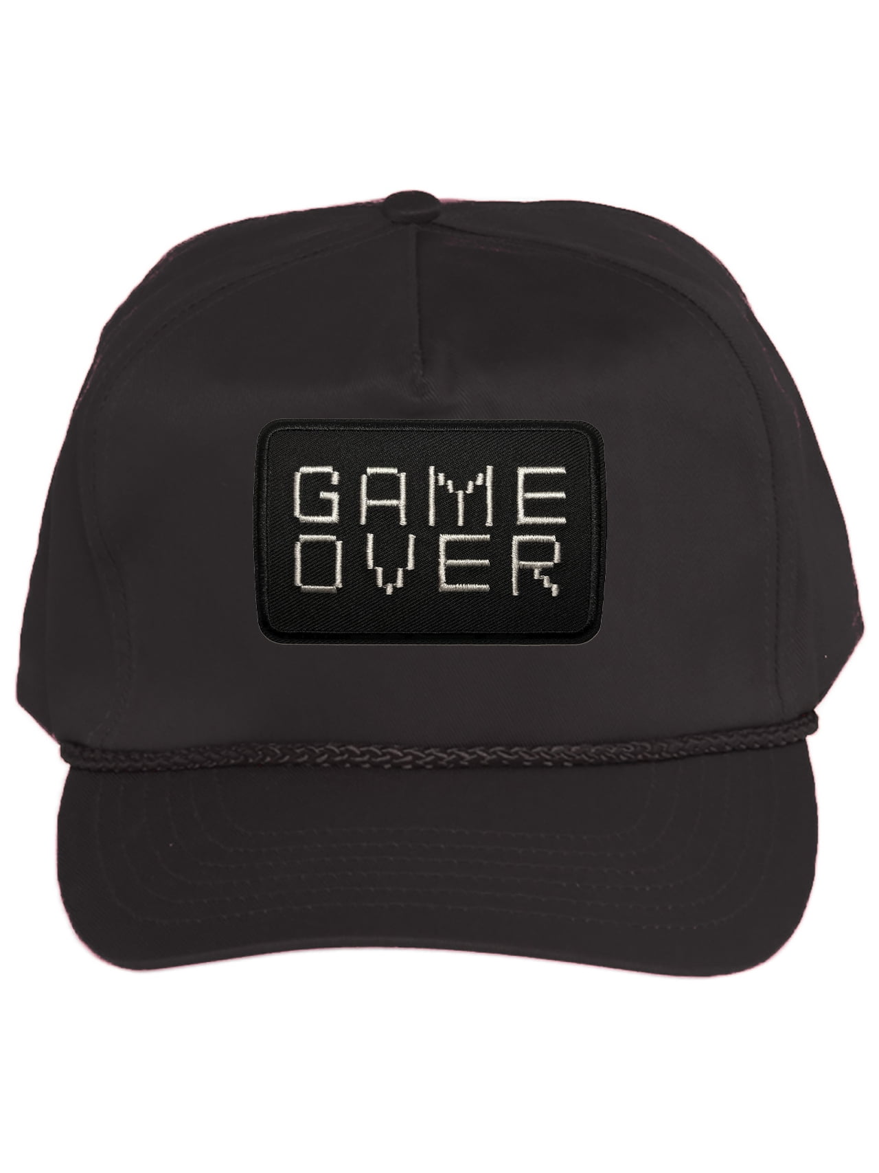 Gravity Threads Game Over Patch Cotton Twill Cap - Black - Walmart.com