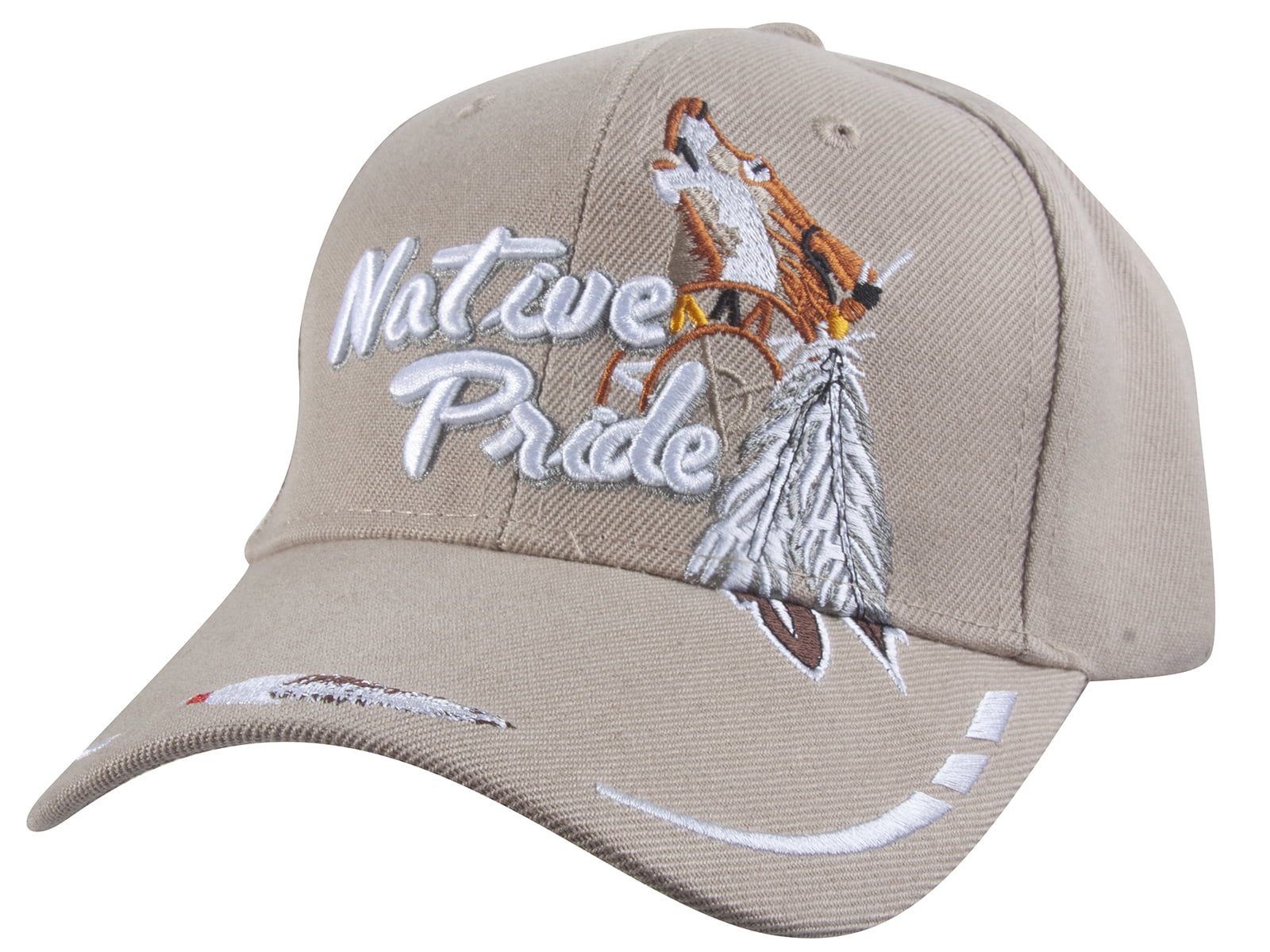 Gravity Threads Native Pride Adjustable Baseball Hat - Howling Wolf ...