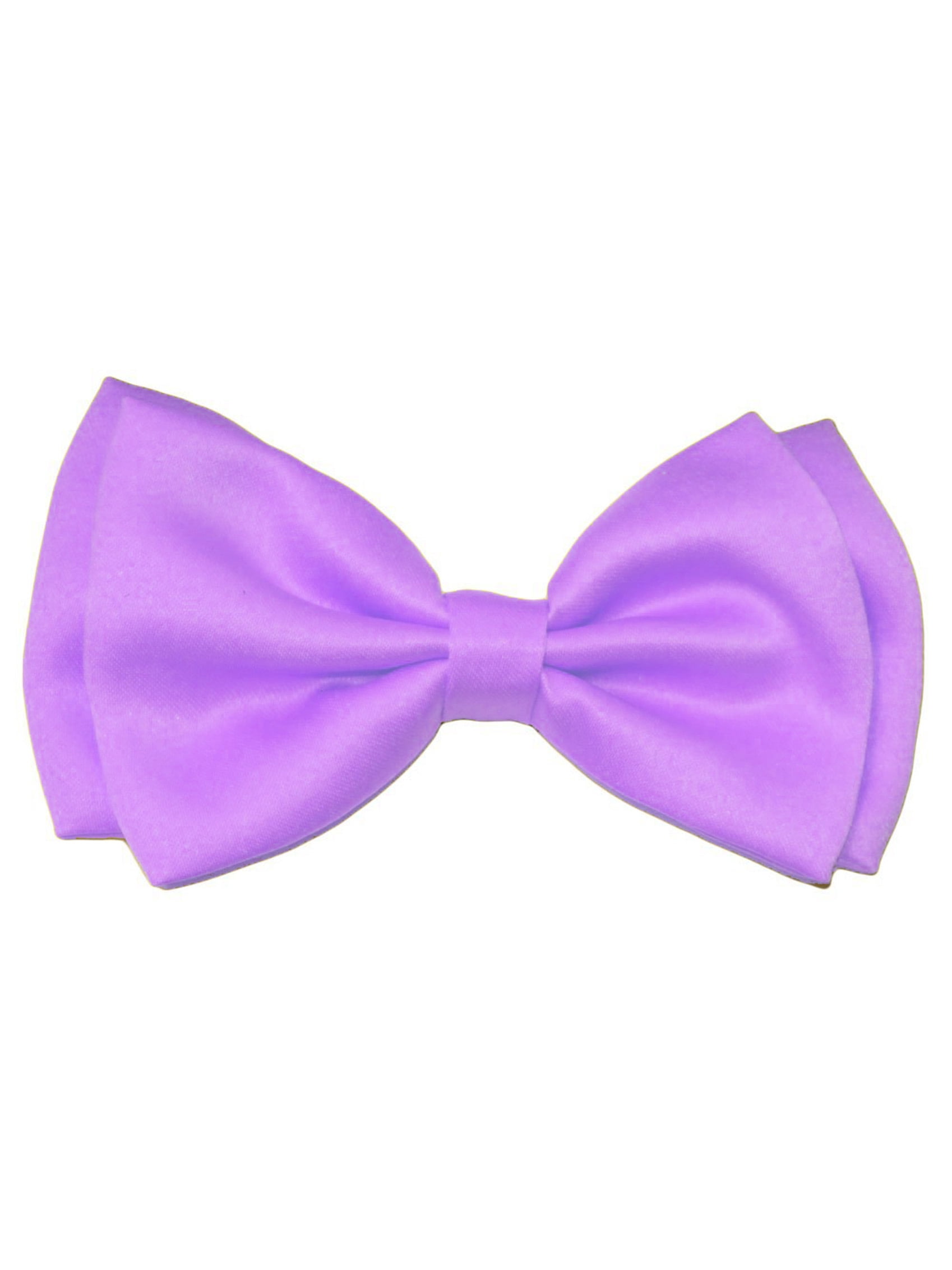 Gravity Threads Tuxedo Solid Color Bow Tie, Lavender - Walmart.com