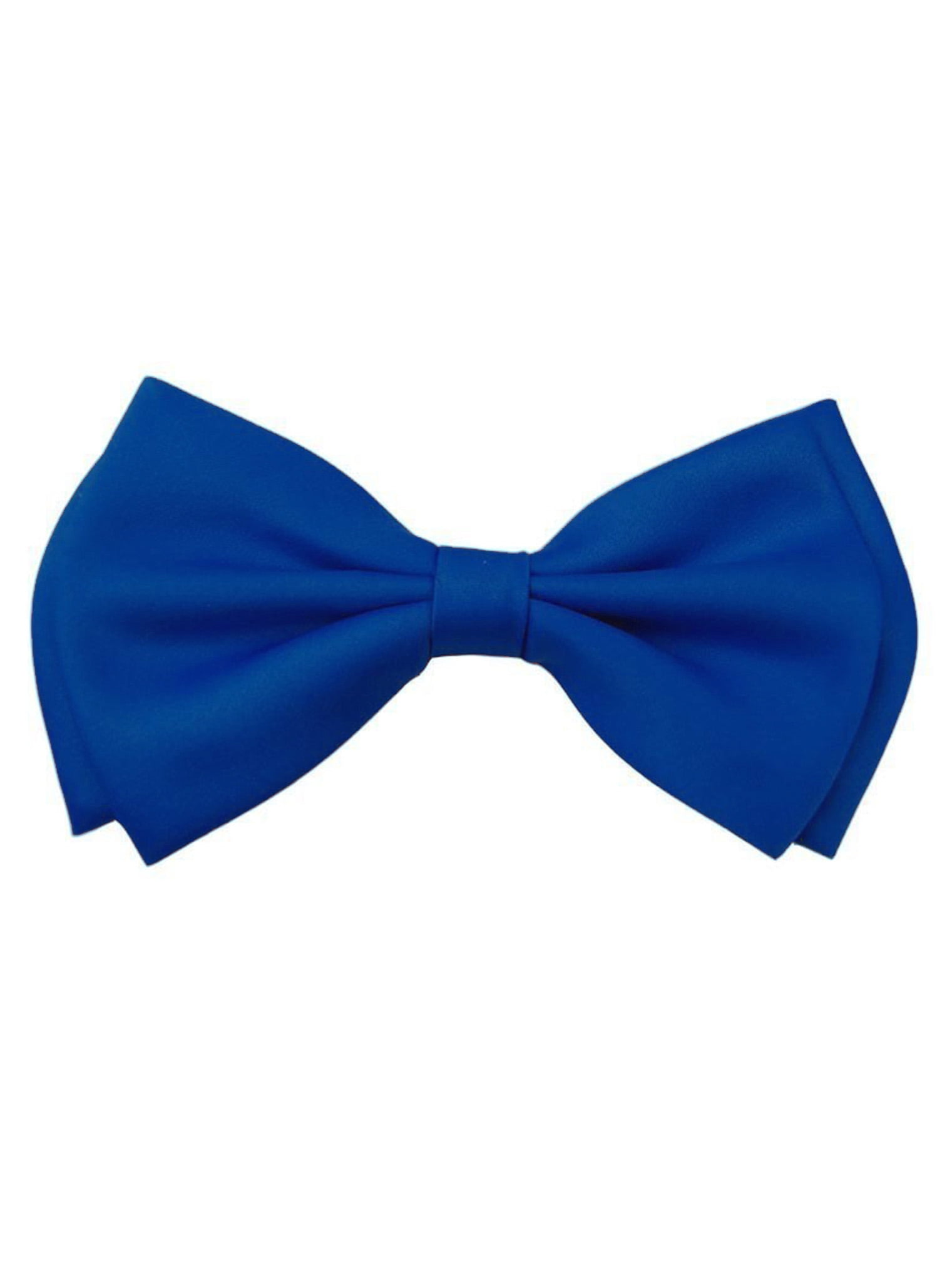 Gravity Threads Tuxedo Solid Color Bow Tie, Royal - Walmart.com