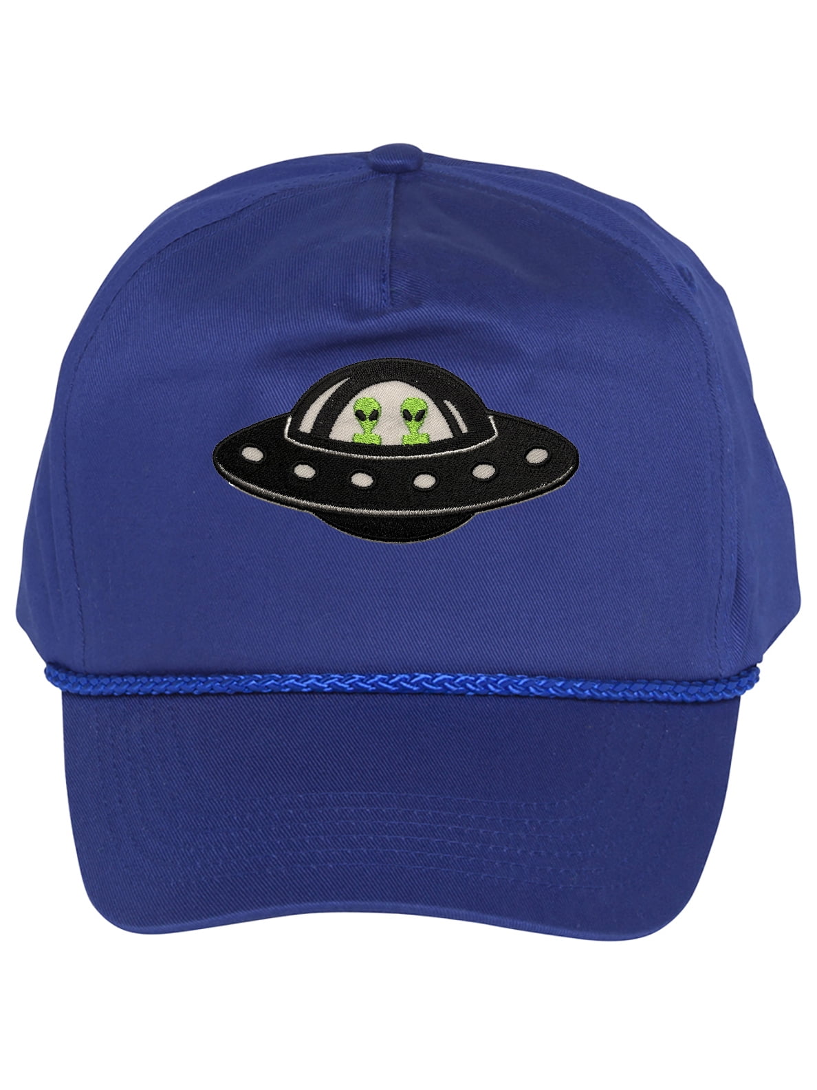 Gravity Threads UFO Alien Patch Cotton Twill Cap - Royal - Walmart.com