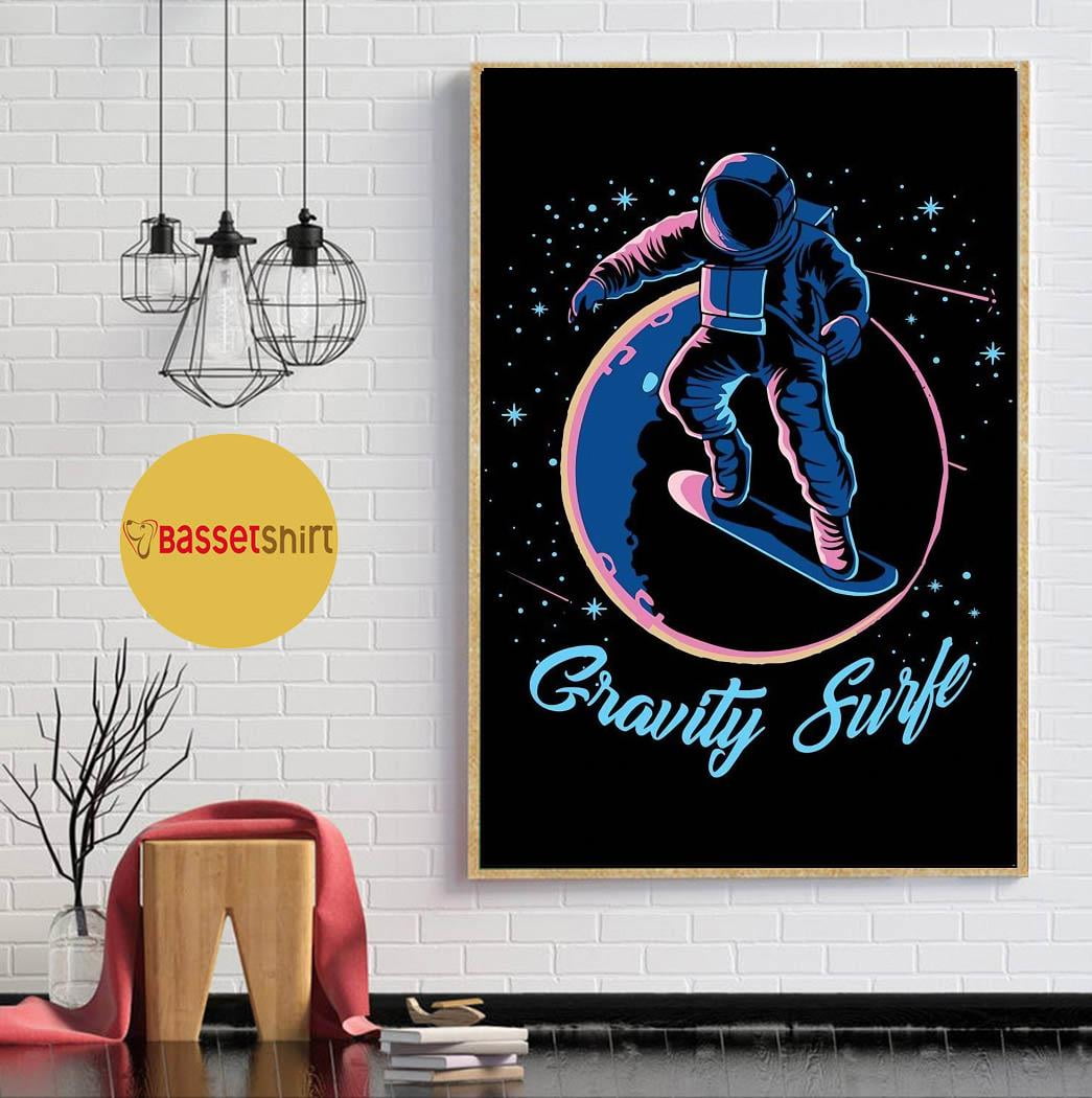 Gravity surf universe vertical poster 16 x 24 Inch Poster - Walmart.com