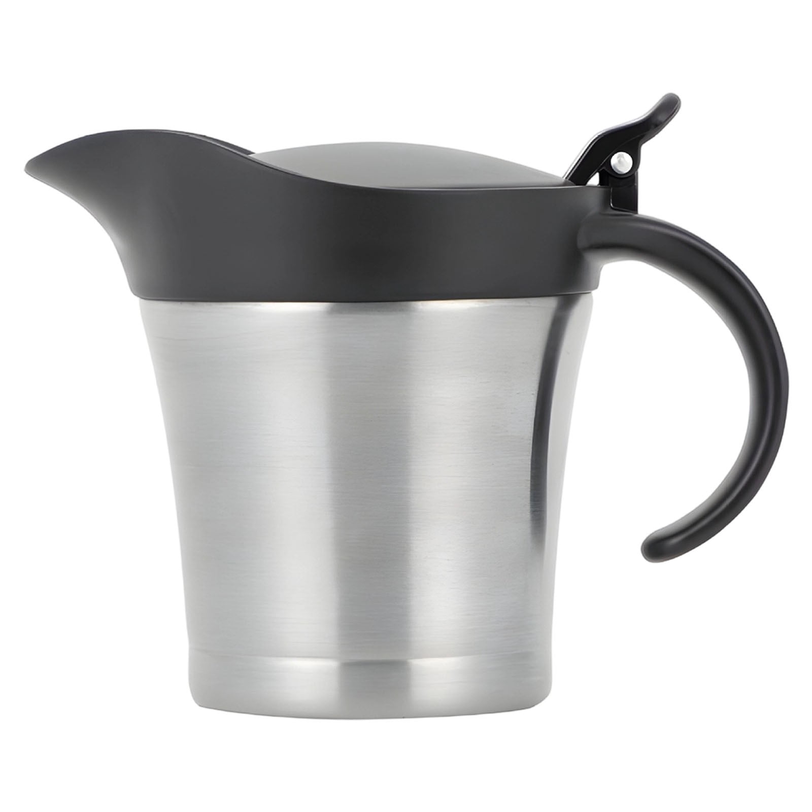 Gravy Boat with Lid, Stainless Steel Gravy Jug, Double Wall Insulated ...