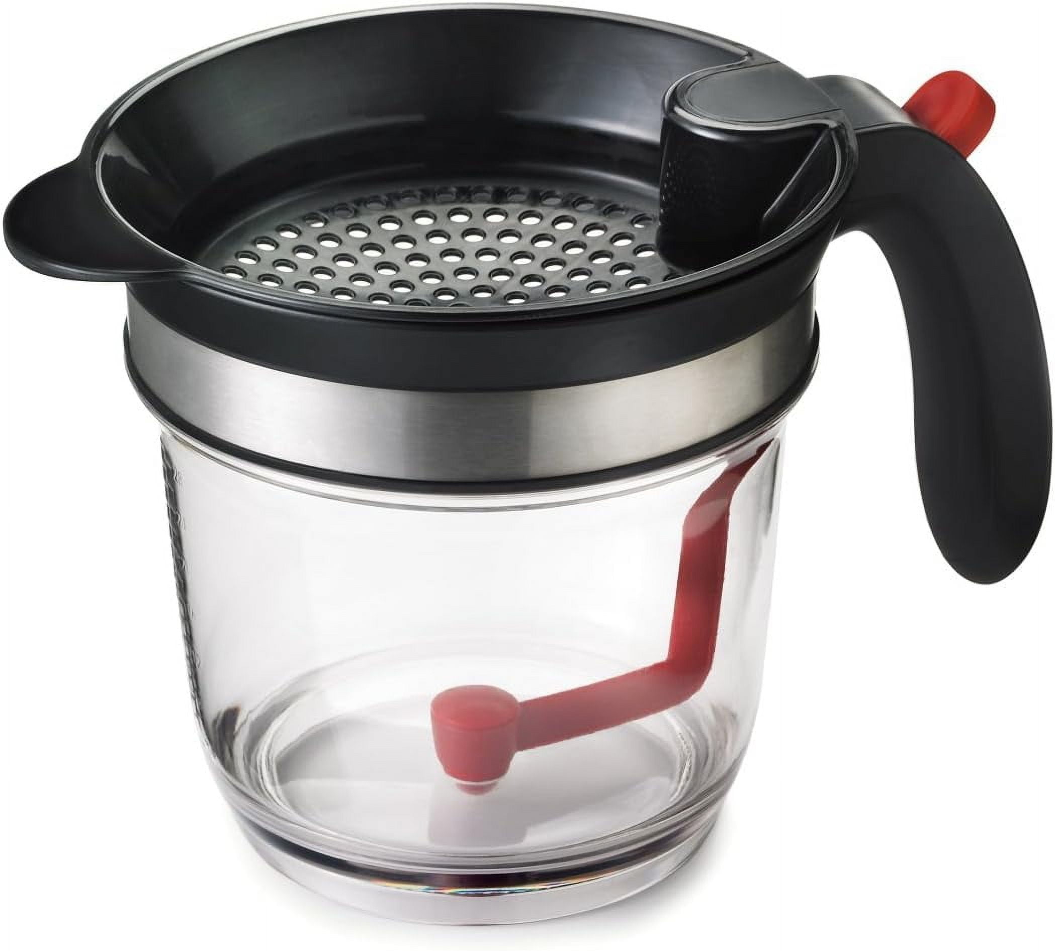 Gravy Separator, Intuitive Bottom Release Mechanism for Easy Fat ...
