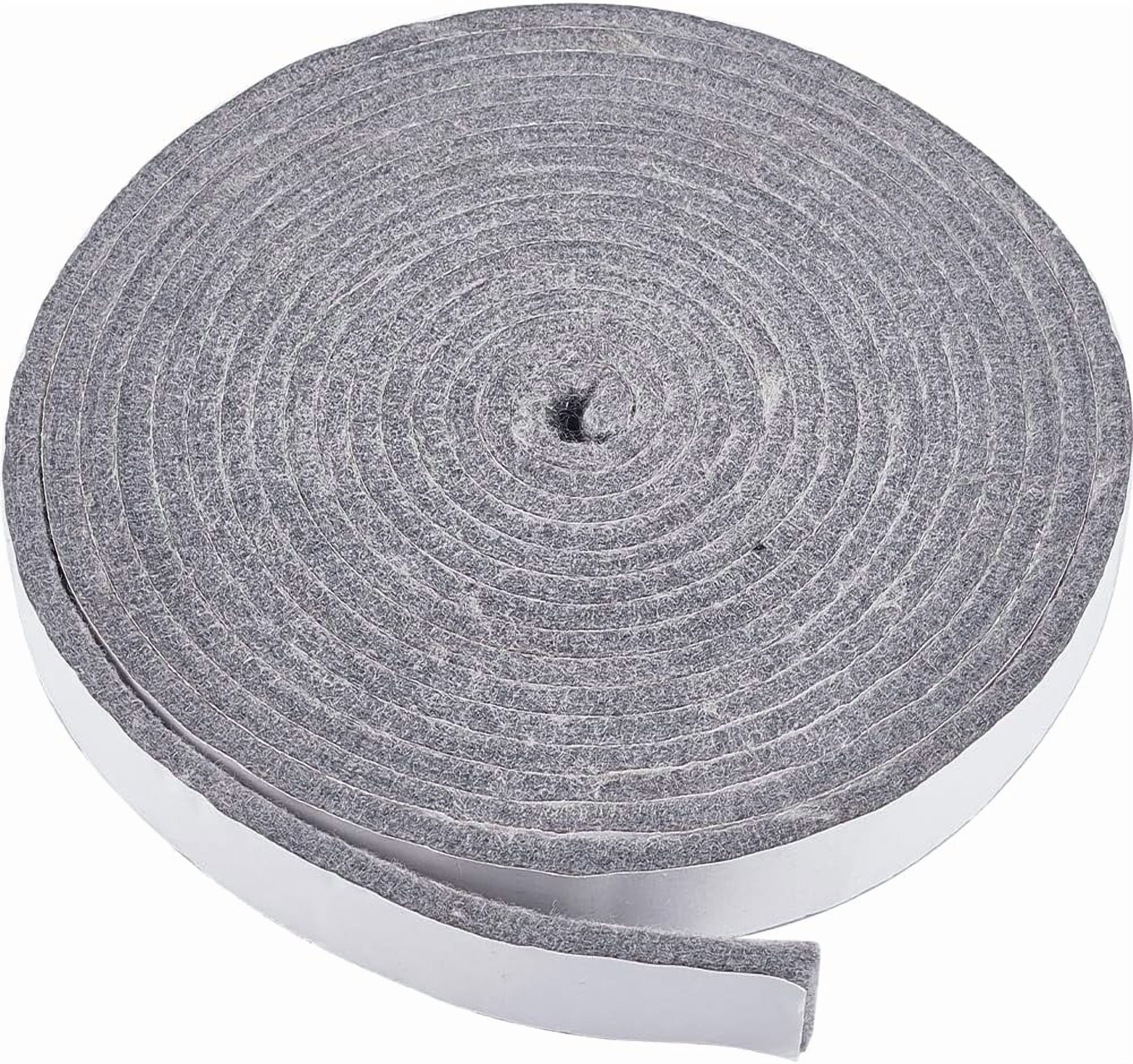 Gray 14.8 Feet Smoker Gasket Seals 4/5" x 1/6" High Temp Grill Sealer ...