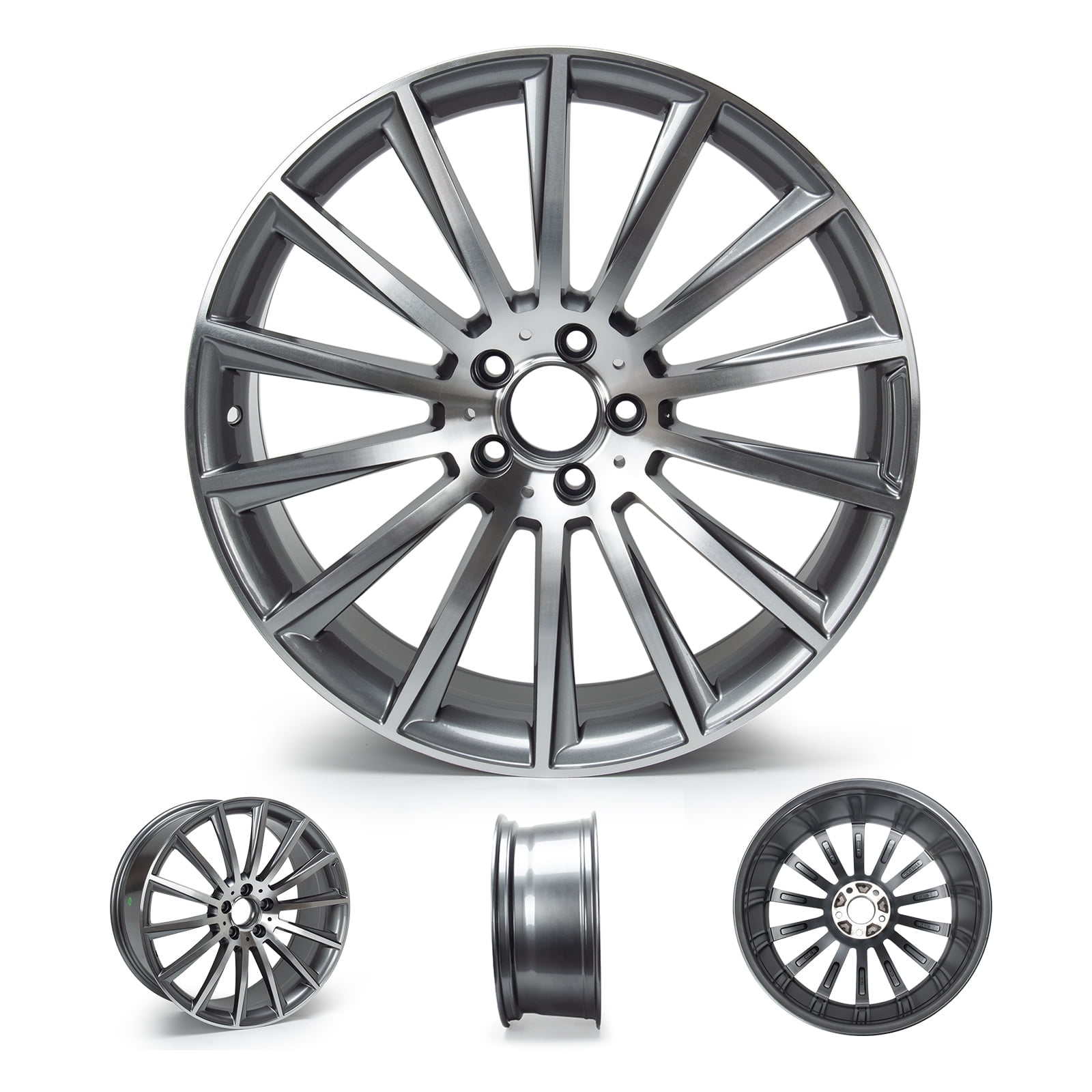 Gray 20'' AMG Style Front Wheel Fits Mercedes Benz S500 S550 ...