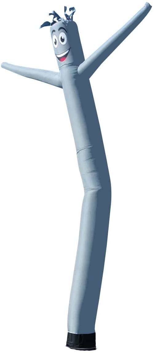 Gray 20ft Tall Inflatable Tube Man Air Powered Dancing Puppet for ...