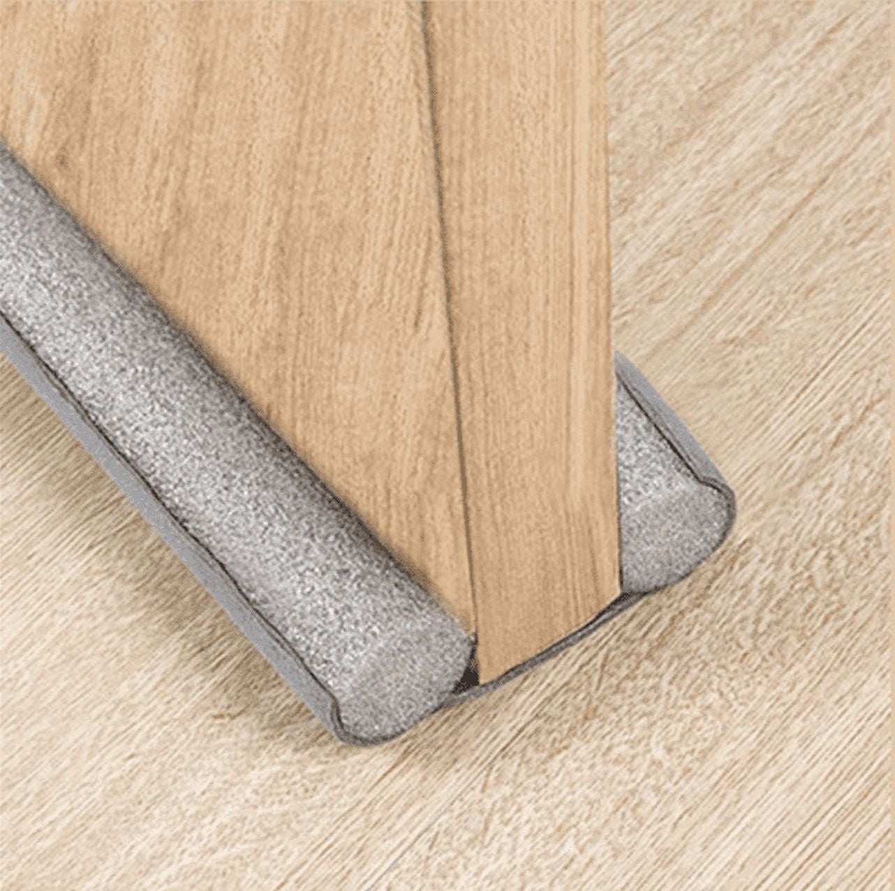 Gray 36in Door Draft Stopper, Breeze Blocker Adjustable Door Sweeps ...