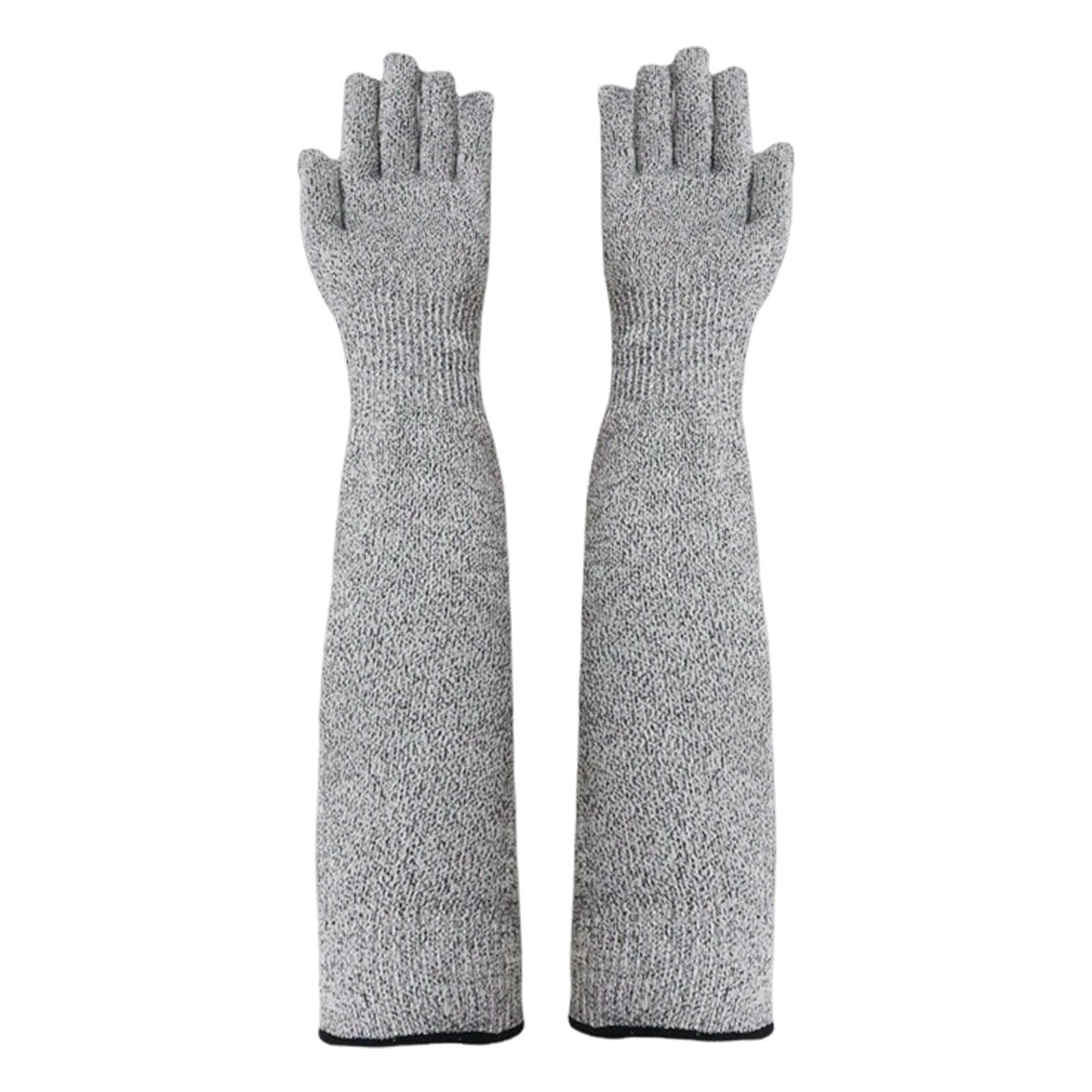 Gray Anti-Cut Anti-Bite Gloves, Protective Safety Work Gloves for ...