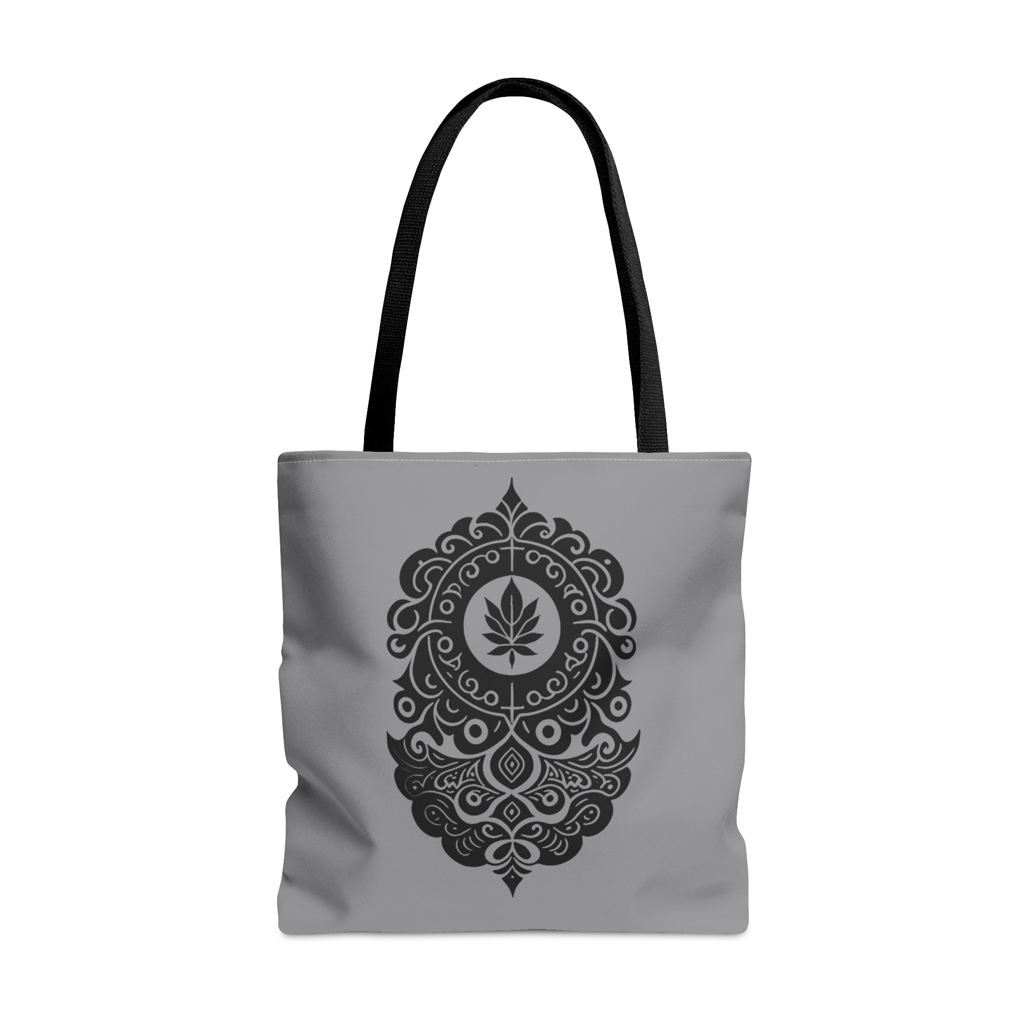 Gray Art Designer Canvas Tote Bags Sling Tote Bag with Shoulder Strap ...