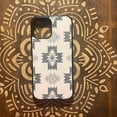 Gray Aztec Pattern Western Style Protective Durable Phone Case 17 16 15 ...