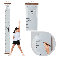 Morxy Kids Canvas Growth Chart - Classroom Decor, Child Ruler, Unisex ...