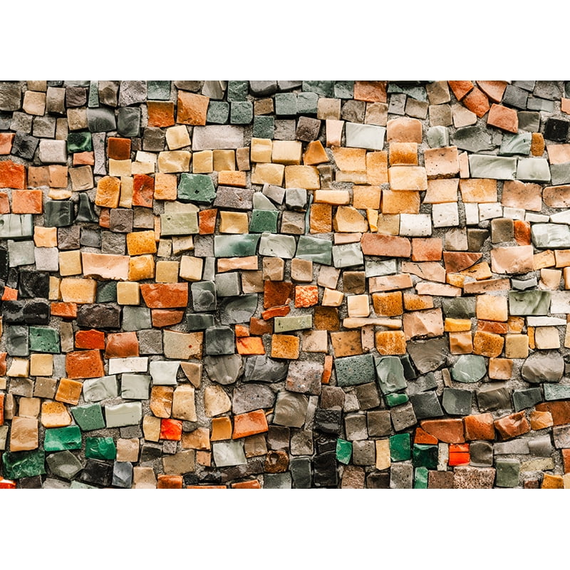 Gray Brown Antique Brick Wall Photography Backdrops Props Cement ...