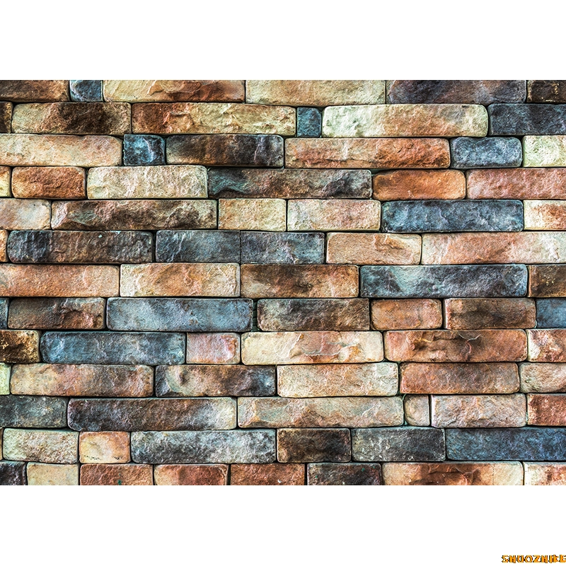 Gray Brown Antique Brick Wall Photography Backdrops Props Cemt Texture ...