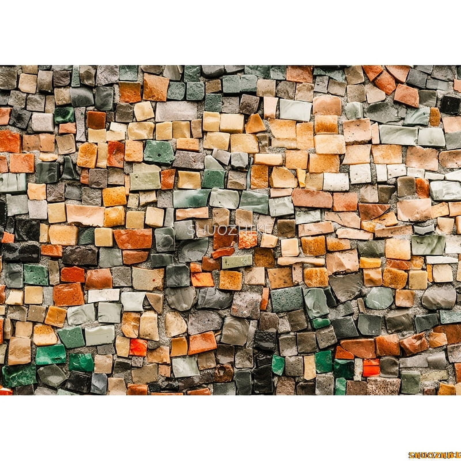 Gray Brown Antique Brick Wall Photography Backdrops Props Cemt Texture ...