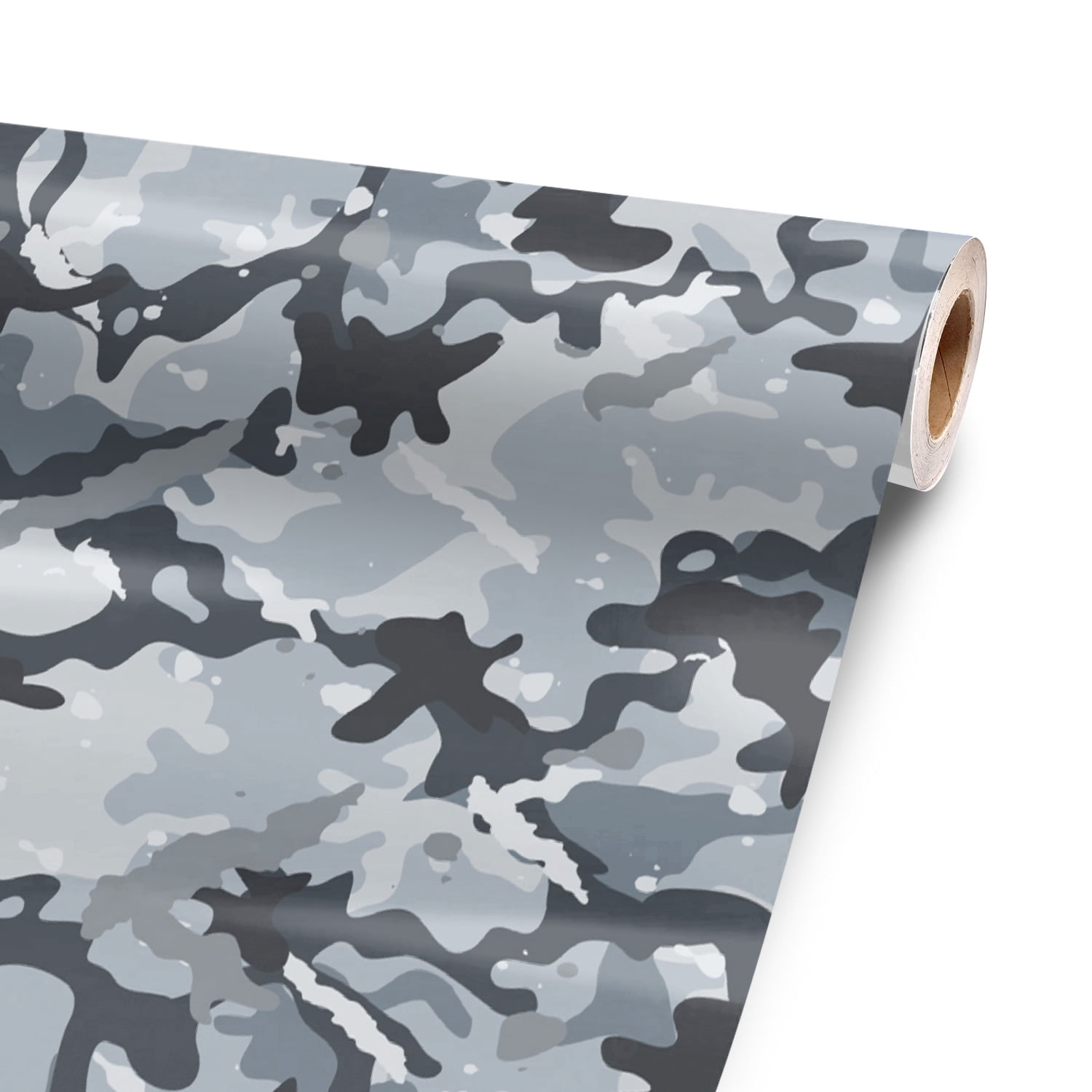 Gray Camouflage 60” x 52” Vinyl Wrap Sheet for large or custom items ...