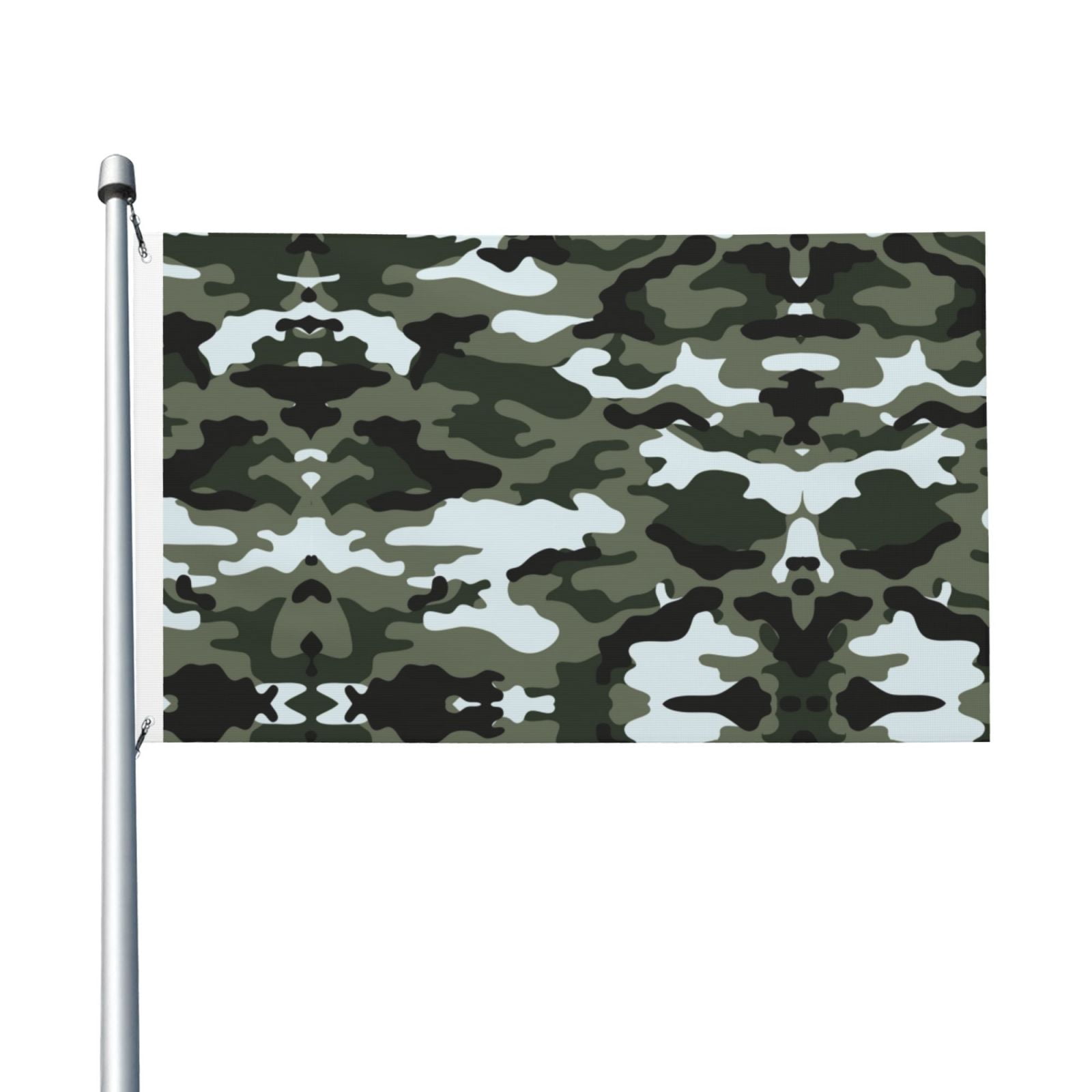 Gray Camouflage Print Flags 3 X 5 Foot Printed Bright And Vivid Colors ...