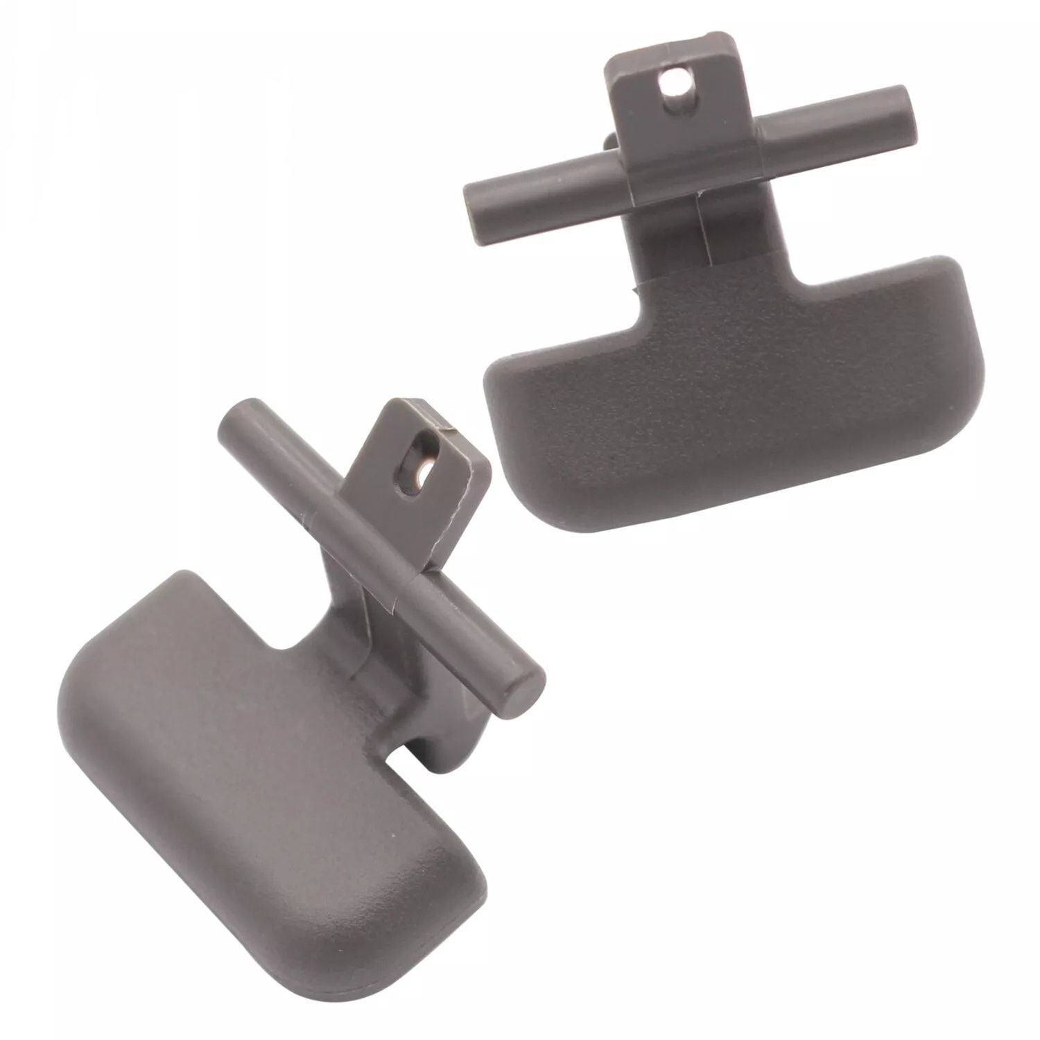 Gray Center Console Armrest Upper & Lower Latch Clips for 09-10 Hyundai ...