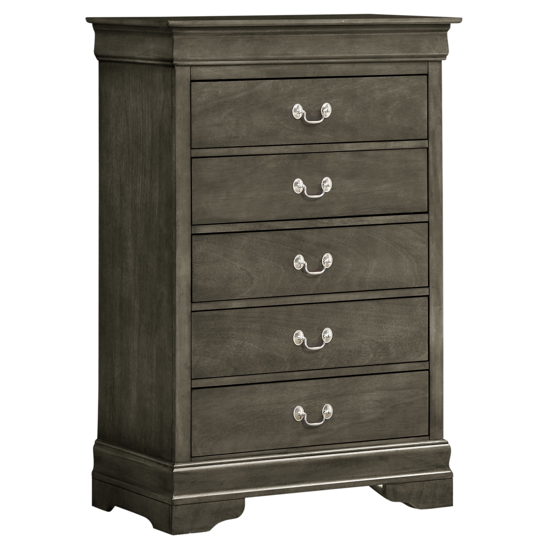 Gray Color - Metal Center Guides for Safe Drawer Use - Traditional ...