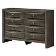 Gray Color Scheme - Dovetailed Drawers for Strength - Bedroom Storage ...