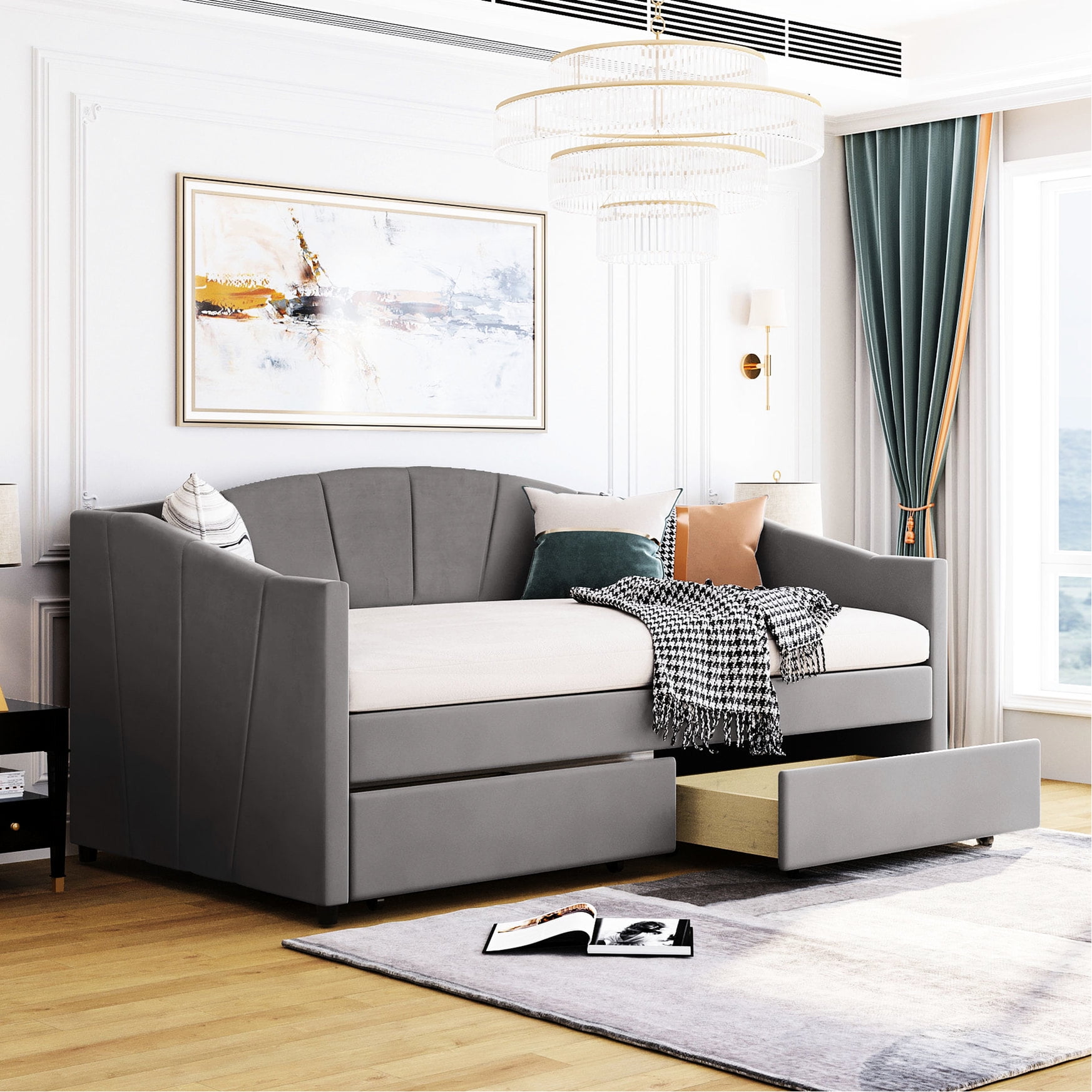 Gray Color - Strong Frame with Backrest - Family Gathering - Sturdy and ...
