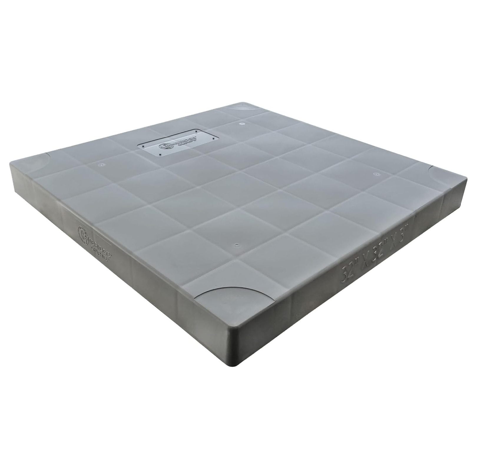 Gray Condenser Pad/Base, 32x32x3 in – Supports Air Conditioner Units ...