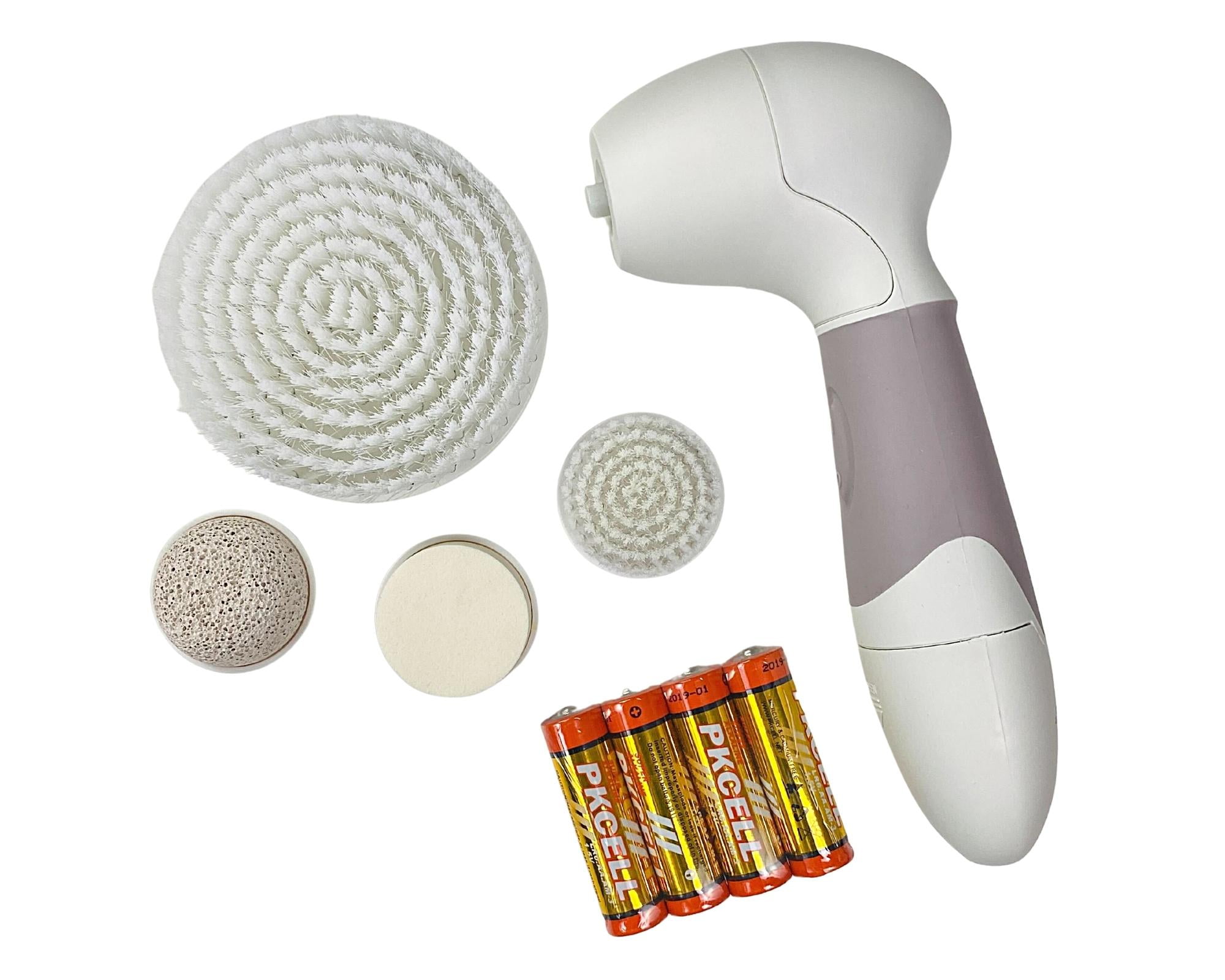 Gray Dermabrush Advanced Cleansing System ( 1 Dermahandle, 4 ...