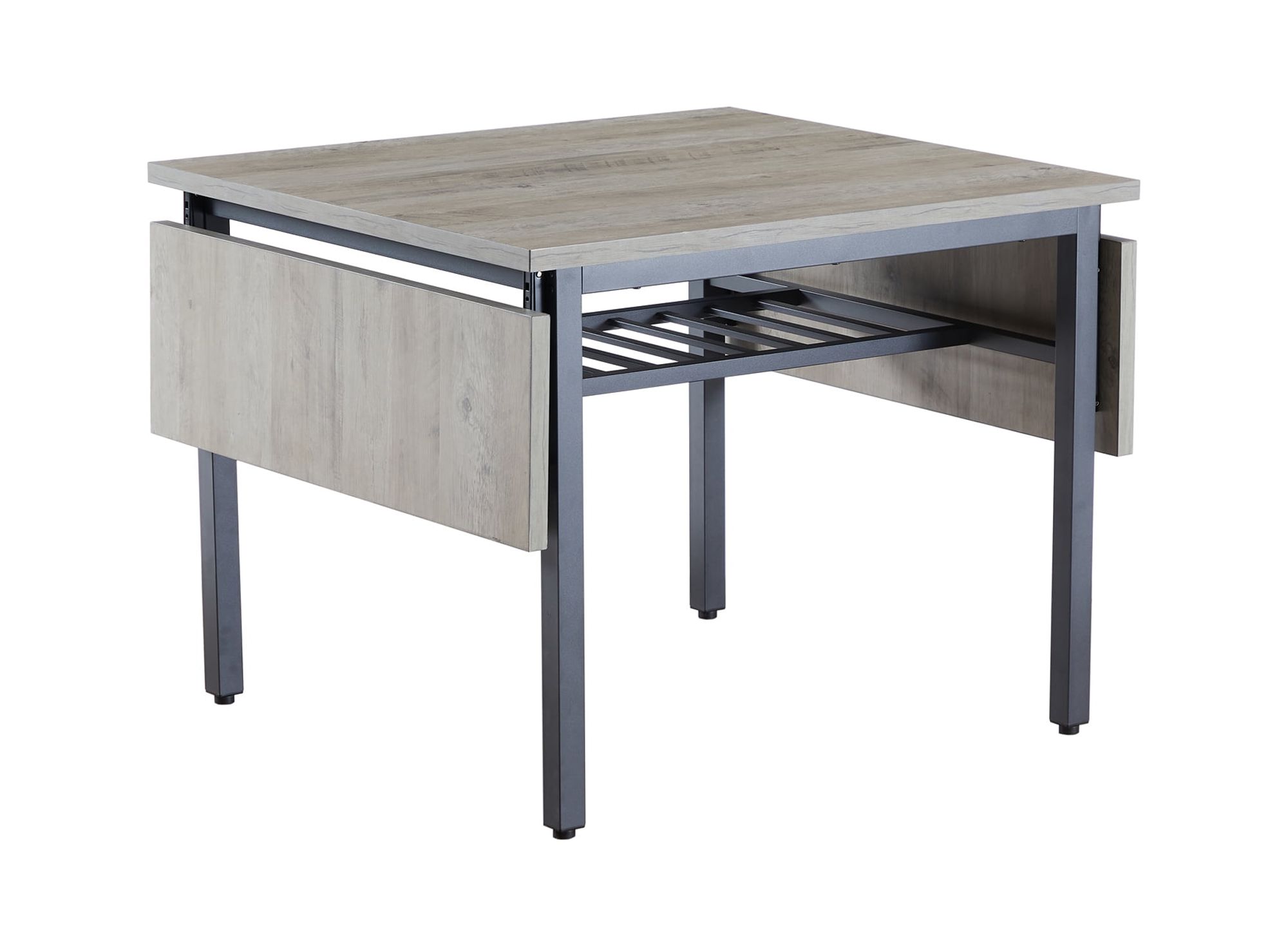 Gray Dining Room Table, Modern Bar Table, Wood Counter Height Dining ...