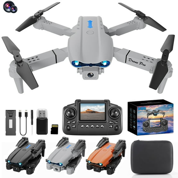 Gray Drone With Screen Remote Control And Hd Camera With Altitude Hold ...