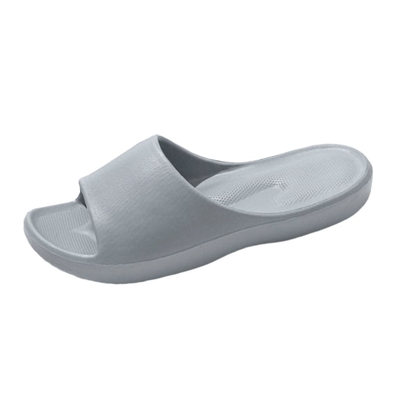Gray Eva Arch Support Slippers For Men Indoor Slide Sandals Home ...
