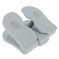 Gray Under Desk Mini Stepper Exercise Pedal for Home Office, Relieves ...
