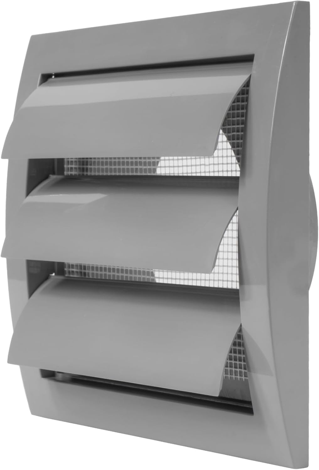 Gray Exhaust Hood Vent 4'' Inch with Built-in Pest Guard Screen and ...