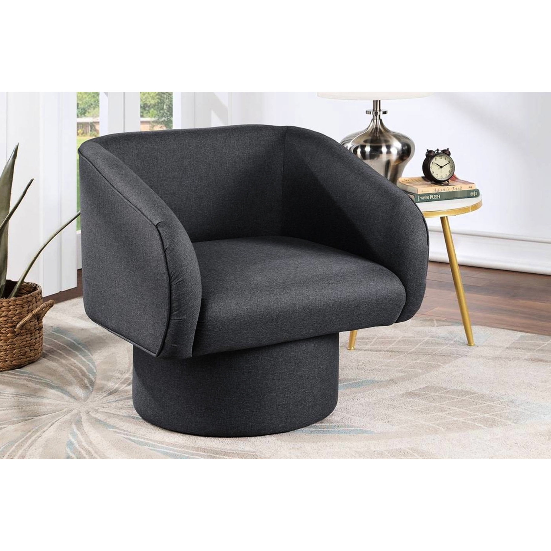 Gray Fabric & Swivel Feature - Corner Space Illumination - Walmart.com