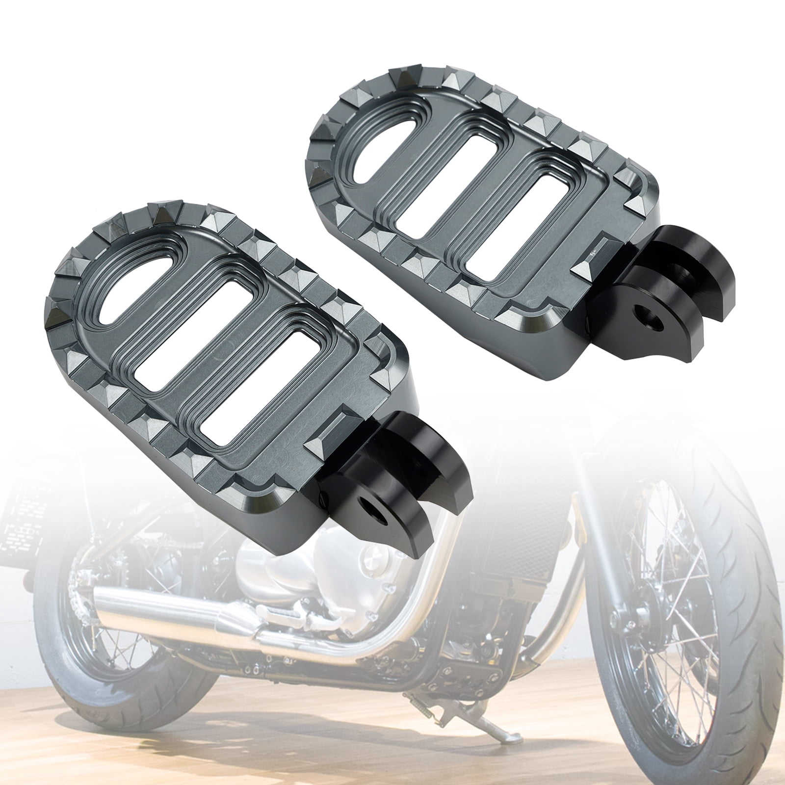 Gray Front Footrests Foot Peg For Bonneville T100 T120 2016-2022 ...