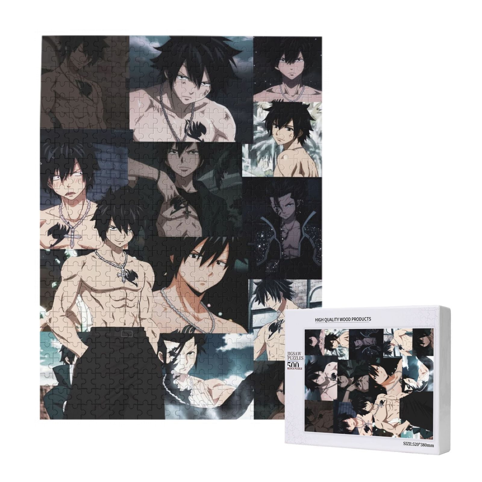 Gray Fullbuster Jigsaw Puzzle Interactive Brain Teaser Board Game for ...