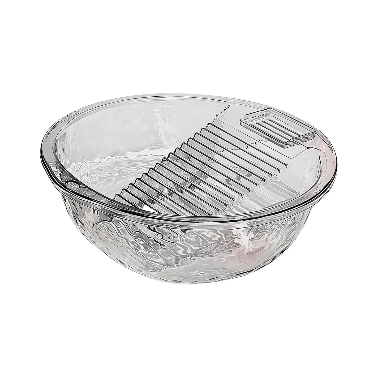 Gray Glacier Textured Laundry Basin with Built-in Scrubbing Board ...