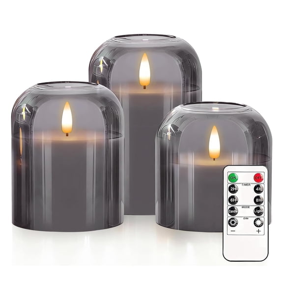 Extra Large Candles In Glass