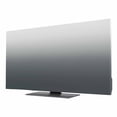 Gray Gradient TV Dust Cover 75 Inch, Computer Monitor Cover Dustproof ...