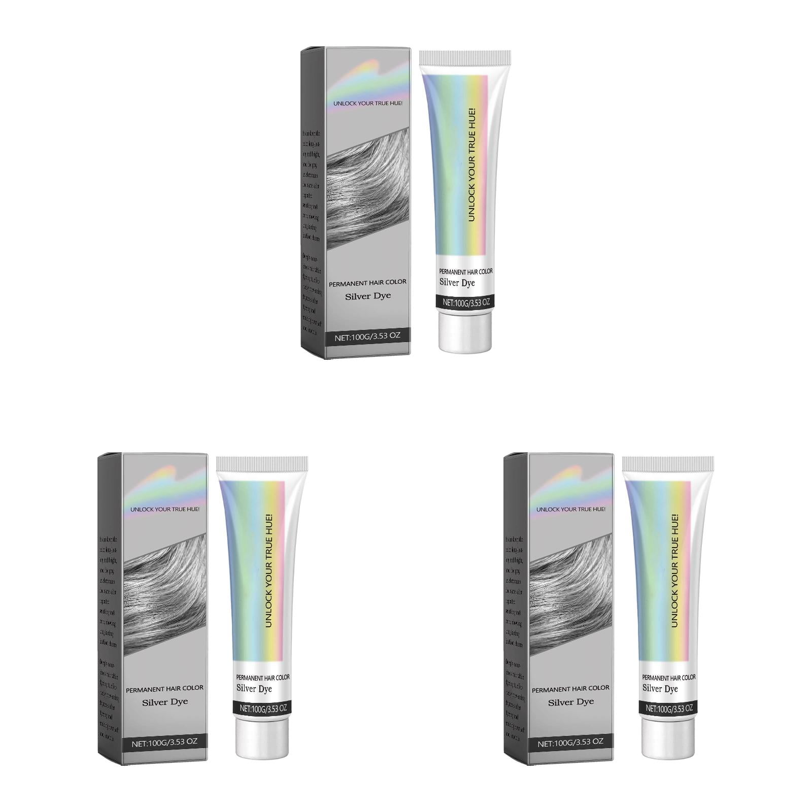 Gray Hair Dye Lasting Lock Color Nourishing Extract Hair Care Trendy ...