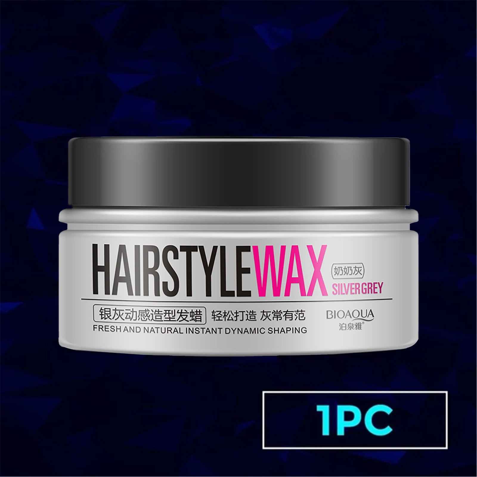 Gray Hair Wax, Temporary Gray Hair Color Wax, 100ml Styling Wax for ...